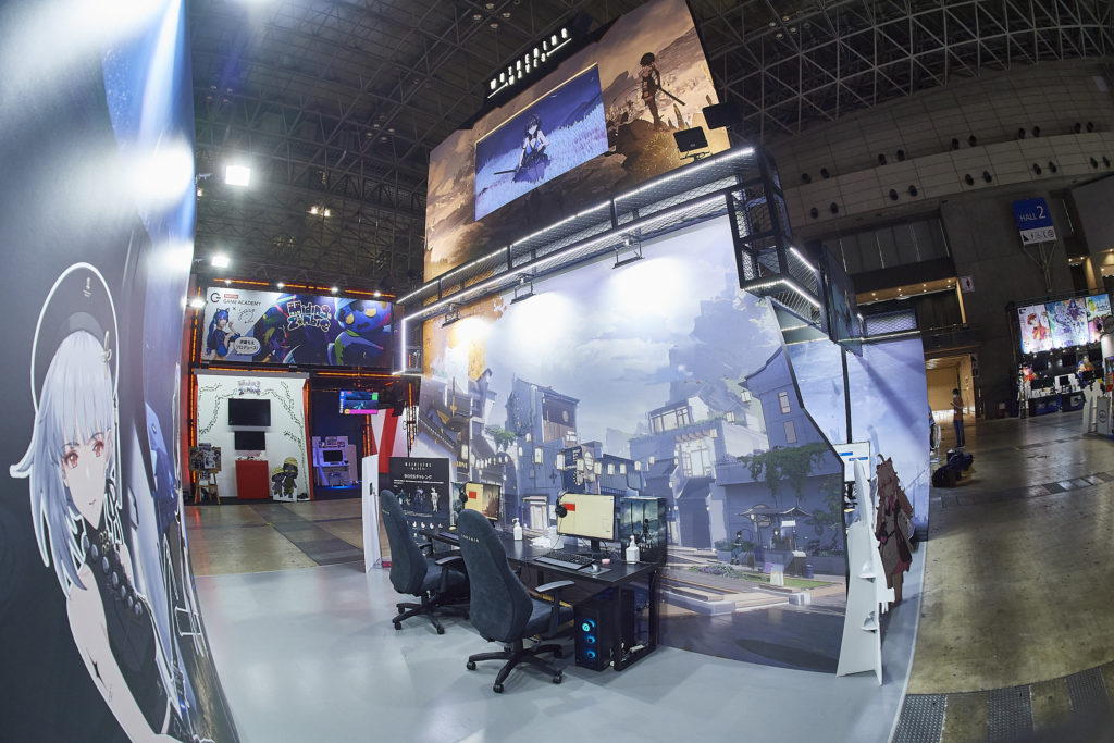 KURO GAMES様 東京ゲームショウの空間プロデュース・運営 - 産経デジタル